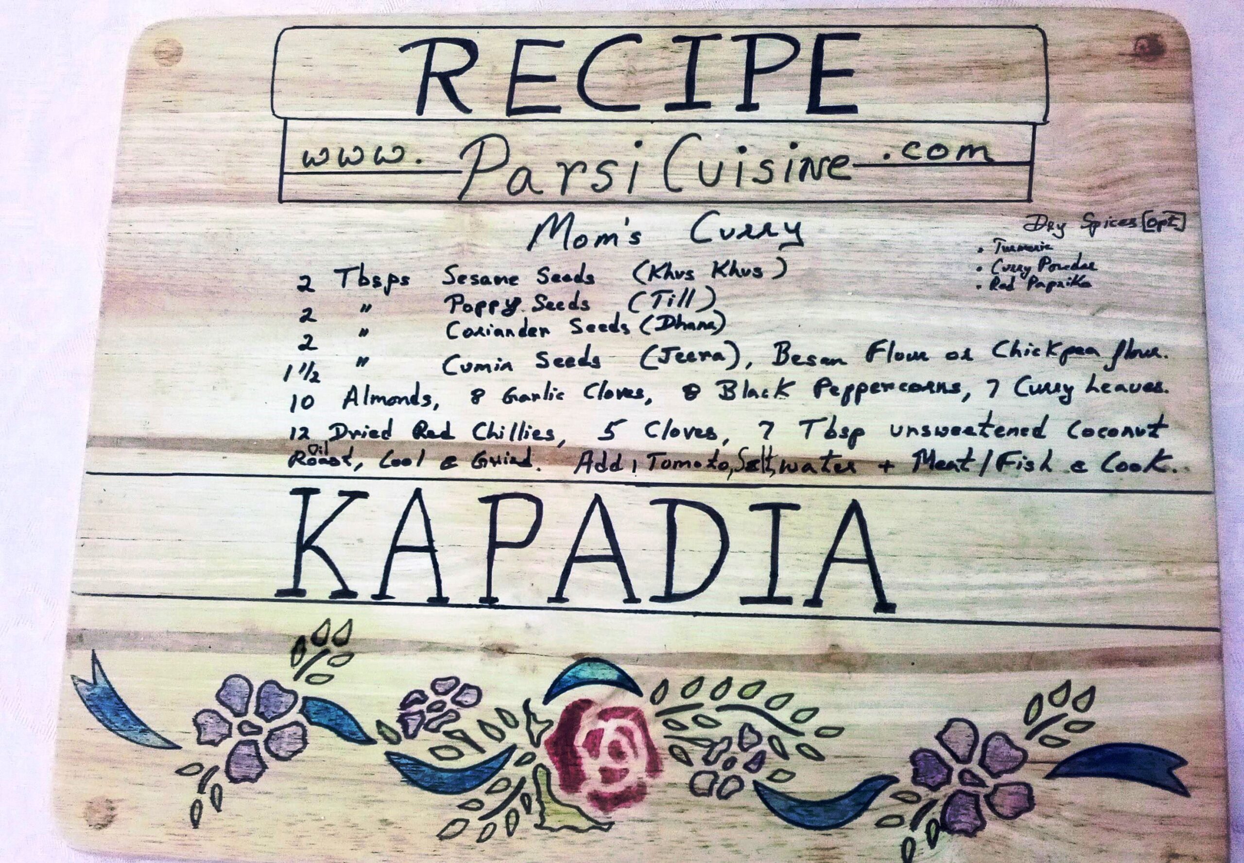 parsi curry – ParsiCuisine.com